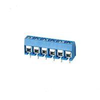 China 5.0mm Pitch Vertical 2 Pin Screw Terminal 17a Socket Cable for sale