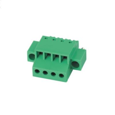 China Pitch 3.81mm 300V 8A Pcb Pluggable Terminal Block Connector for sale