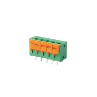 China HQ142V-7.62 Shakeproof PCB Spring Terminal Block 300V 10A for sale