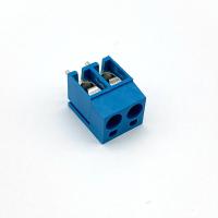 China 2 Poles 5.0mm Pitch M3 screw fixed PCB Terminal Connector for sale