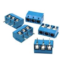 China 3P 5.0mm M2.5 Screw Fixed PCB Mount Connector With PBT Housing for sale