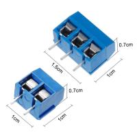 China 3P 5.0mm M2.5 Screw Fixed PCB Mount Connector With PBT Housing for sale