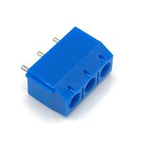 China 3P 5.0mm M2.5 Screw Fixed PCB Mount Connector With PBT Housing for sale