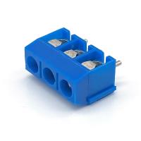China 3P 5.0mm M2.5 Screw Fixed PCB Mount Connector With PBT Housing for sale