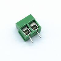 China 5.0mm Pitch 2P Brass Cage Screw Terminal Wire Connectors for sale