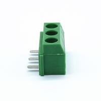 China 5.0mm Pitch 3 Way PCB Screw Terminal Block With PA66 Housing for sale