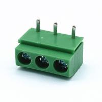 China 5.0mm Pitch 3 Way PCB Screw Terminal Block With PA66 Housing for sale