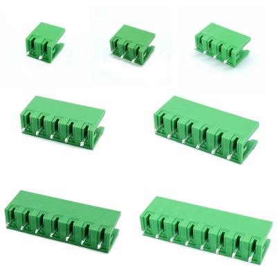 China 5.0 5.08mm Power Distribution Pluggable Screwless Terminal Blocks for sale