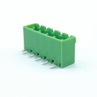 China UL94V-0 300V 15A Seal Type 5 Poles Male Plug-In Terminal Block for sale