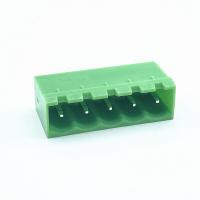 China 5 Pin 5.0 5.08mm Pitch Screwless Male Plug-In Terminal Block for sale