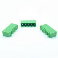China 5 Pin 5.0 5.08mm Pitch Screwless Male Plug-In Terminal Block for sale