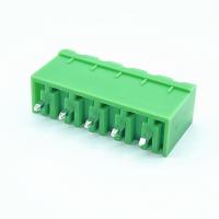China 5 Pin 5.0 5.08mm Pitch Screwless Male Plug-In Terminal Block for sale