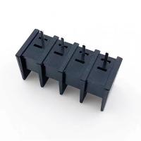 China PA66 Housing Feed Through PCB Barrier Terminal Block 300V 20A for sale