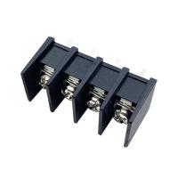 China PA66 Housing Feed Through PCB Barrier Terminal Block 300V 20A for sale
