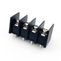 China PA66 Housing Feed Through PCB Barrier Terminal Block 300V 20A for sale