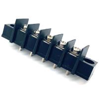 China 300V 20A Feed Through Barrier Terminal Block Connector with PA66 housing for sale
