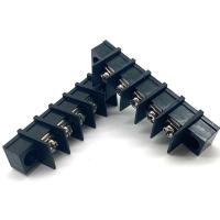 China 300V 20A Feed Through Barrier Terminal Block Connector with PA66 housing for sale