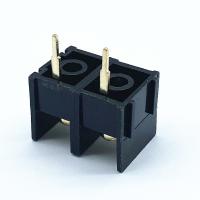 China 10mm Pitch Copper Plated M4 Screw Barrier Terminal Block for sale
