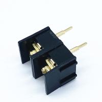 China 10mm Pitch Copper Plated M4 Screw Barrier Terminal Block for sale