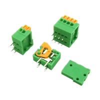 China Narrow Spacing 2.54 mm Screwless PCB Spring Terminal Block 150V 4A for sale