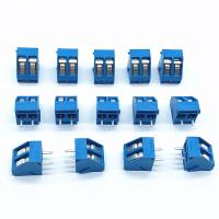 China HQ330-5.0mm Pitch Pluggable Screw Terminal Blue 2P Wire Connector for sale