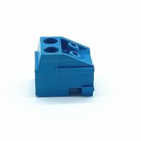 China HQ332K-5.0mm Pitch Pcb Mount Screw Terminal Plastic 2 Poles for sale