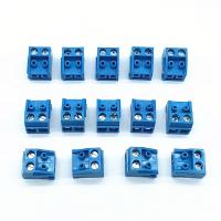 China HQ332K-5.0mm Pitch Pcb Mount Screw Terminal Plastic 2 Poles for sale