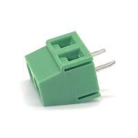 China HQ127V-5.0/5.08mm Pcb Screw Terminal Block 2 Poles Square Electric for sale