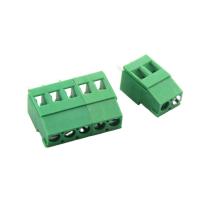 China 2 Poles Pcb Screw Terminal HQ129V-7.5/7.62 Mm Pitch Fixed Connector for sale