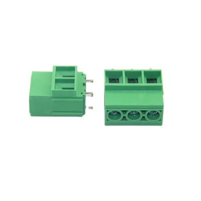 China 3 Poles Pcb Mount Screw Terminal HQ135T-10.16mm Electric for sale
