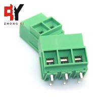 China 3 Poles Pcb Mount Screw Terminal HQ135T-10.16mm Electric for sale