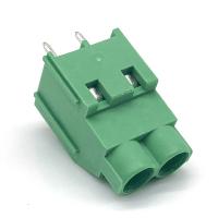 China HQ635 2 Poles Busbar Pcb Screw Terminal Block 6.35/7.62mm Pitch for sale