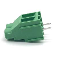 China HQ635 2 Poles Busbar Pcb Screw Terminal Block 6.35/7.62mm Pitch for sale