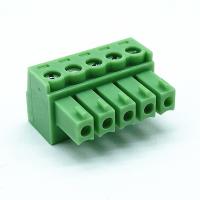 China Pluggable PCB Wire Connector 300V 8A HQ15EDGK 3.5mm/3.81mm for sale