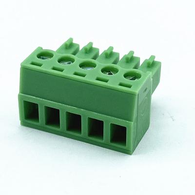 China Pluggable PCB Wire Connector 300V 8A HQ15EDGK 3.5mm/3.81mm for sale