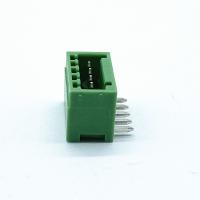 China 2-24 Poles 2.5/2.54mm Term Block Plug Narrow Spacing HQ15EDGRC Right Angle for sale