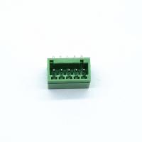 China 2-24 Poles 2.5/2.54mm Term Block Plug Narrow Spacing HQ15EDGRC Right Angle for sale