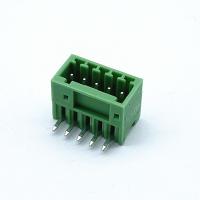 China 2-24 Poles 2.5/2.54mm Term Block Plug Narrow Spacing HQ15EDGRC Right Angle for sale