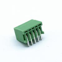 China 2-24 Poles 2.5/2.54mm Term Block Plug Narrow Spacing HQ15EDGRC Right Angle for sale