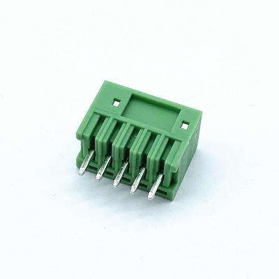China HQ15EDGVC-2.5mm/2.54mm Pitch Plug In Connector Blocks 2-24 Poles for sale