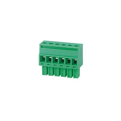 China Electric Odm Plug In Terminal Block HQ15EDGKB-3.5/3.81mm Pitch Wire Connector for sale