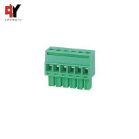 China Electric Odm Plug In Terminal Block HQ15EDGKB-3.5/3.81mm Pitch Wire Connector for sale