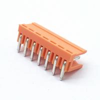 China 3.96mm Plug-In Terminal Block Right Angle Copper Female Connector for sale