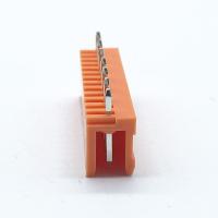 China HT396V 3.96mm Pitch Pluggable Screw Terminal Block Vertical Angle Male for sale