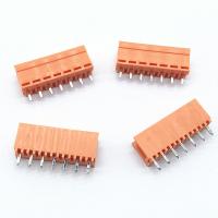 China HT396V 3.96mm Pitch Pluggable Screw Terminal Block Vertical Angle Male for sale