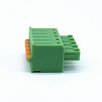 China PA66 28-16AWG Pluggable Terminal Block Connector HQ15EDGKD-3.5/3.81mm Pitch for sale