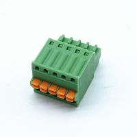 China 2.5mm 2.54mm Pitch Pluggable Screw Terminal 150V 5A HQ15EDGKD Electric for sale