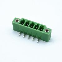 China 2-22 Poles 300V Plug In Screw Terminal HQ15EDGRM-3.5/3.81mm for sale