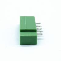 China Vertical Angle Terminal Block Connector Plug 2-22 Poles HQ15EDGVM-3.5/3.81 for sale