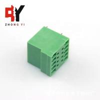 China HQ15EDGRH Plug In Terminal Block 3.5mm 3.81mm PA66 Degson Cross for sale